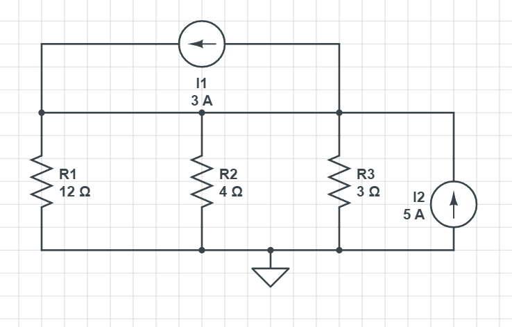 Solved Find all voltages and currents: a) using nodal | Chegg.com