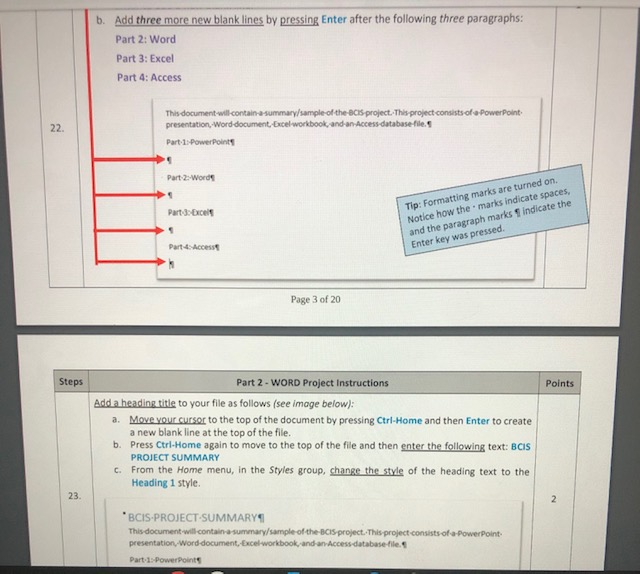 This module includes the following four projects to | Chegg.com
