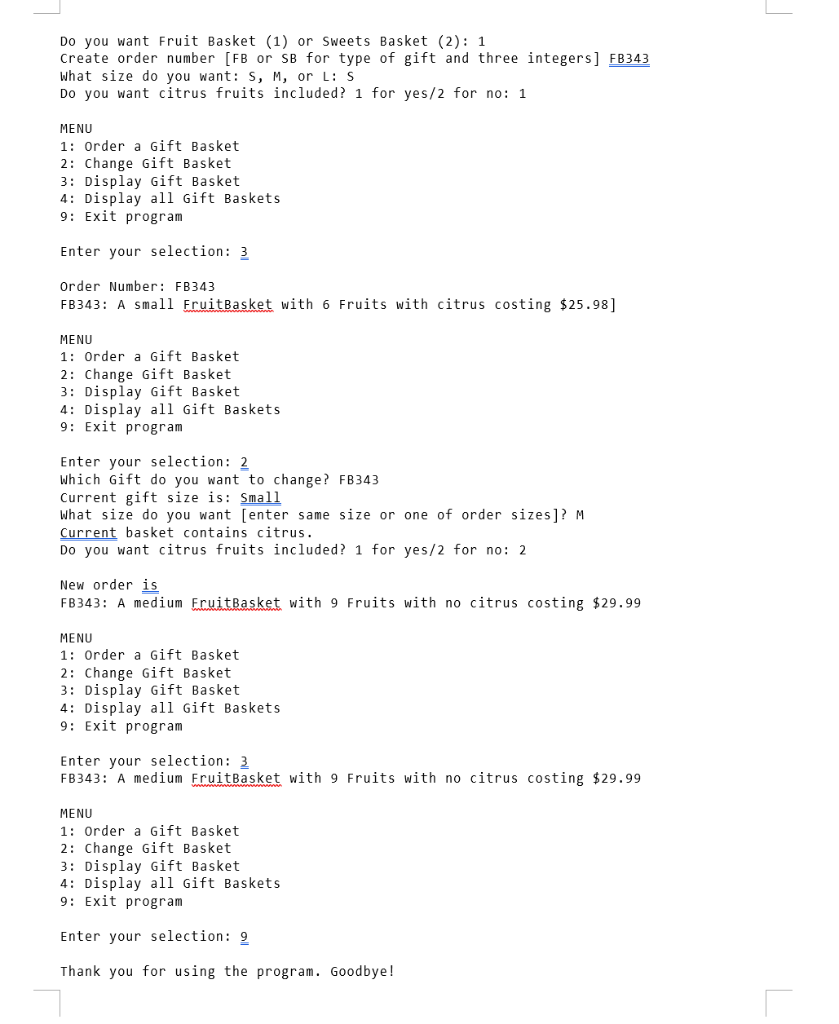 Solved Assignment 2 Gift Hierarchy Before attempting this | Chegg.com