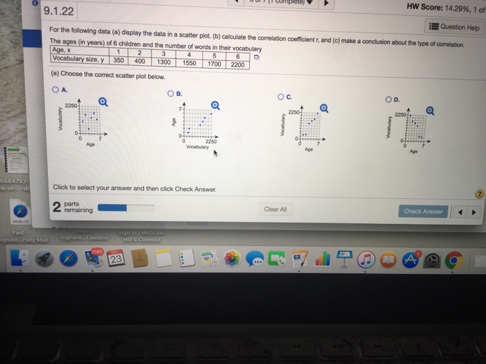 Solved HW Score: 14.29%, 1 of 9.1.22 Question Help For the | Chegg.com