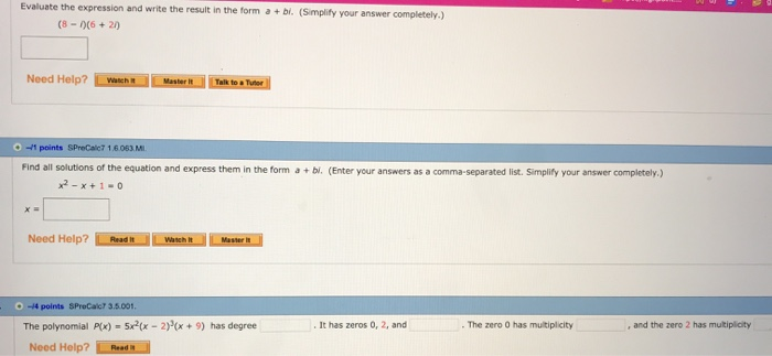 Solved Evaluate the expression and write the result in the | Chegg.com