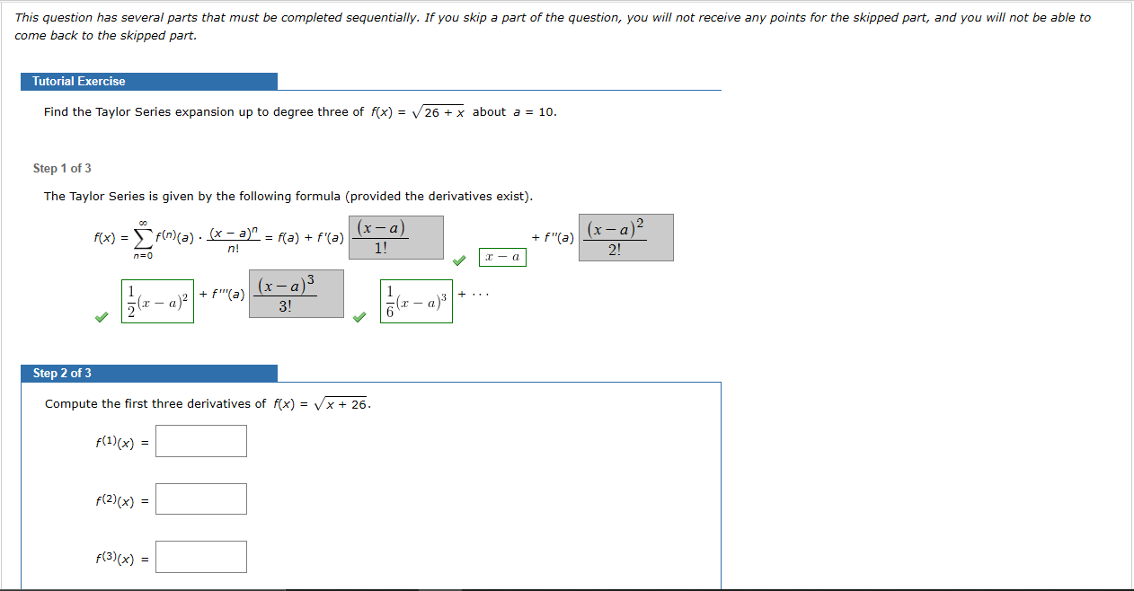 Solved This question has several parts that must be | Chegg.com
