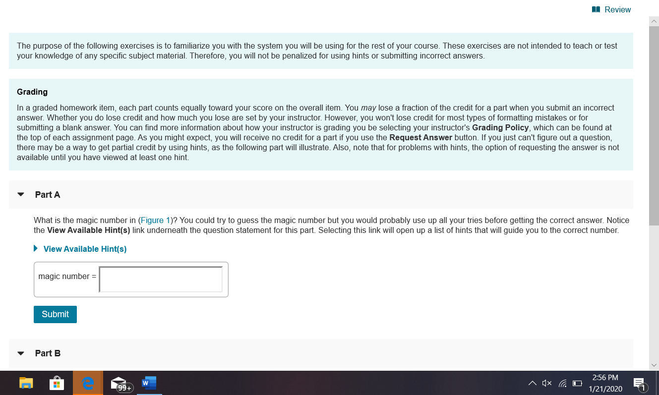 Solved A Review The purpose of the following exercises is to | Chegg.com