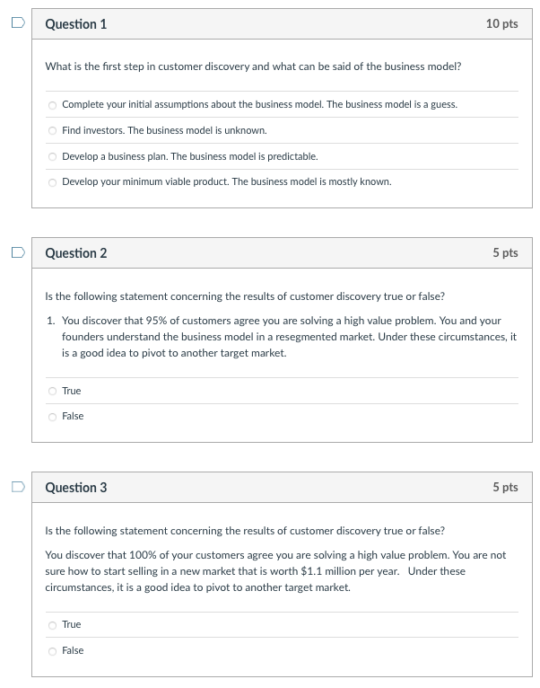 Solved D Question 1 10 pts What is the first step in | Chegg.com