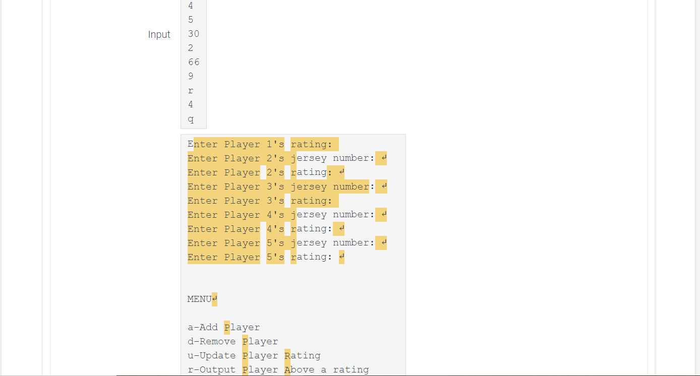 Solved 17.15 LAB*: Program: Soccer team roster | Chegg.com