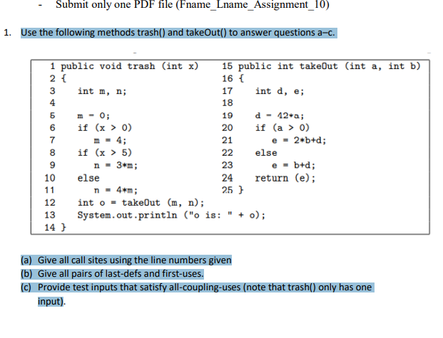 Solved - Submit only one PDF file | Chegg.com