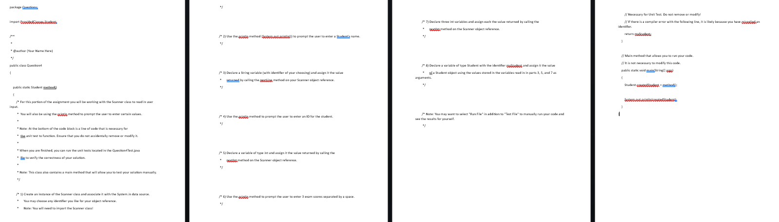 Lab02 question 4 please Solve With Java Netbeans
