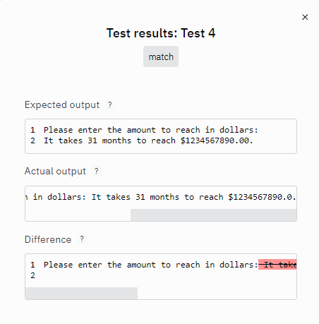 Solved Hello, Please fix my code for the following prompt | Chegg.com