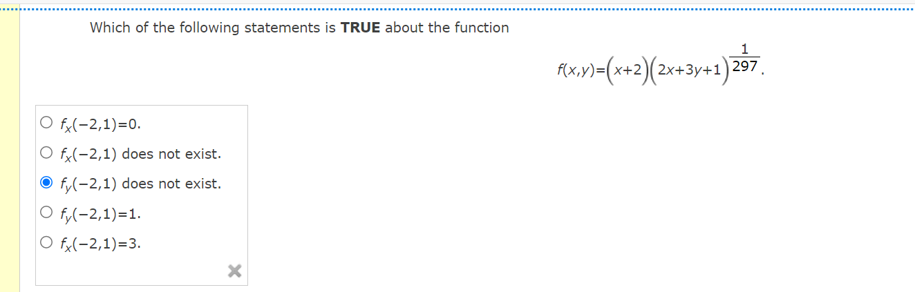 Solved Which of the following statements is TRUE about the | Chegg.com