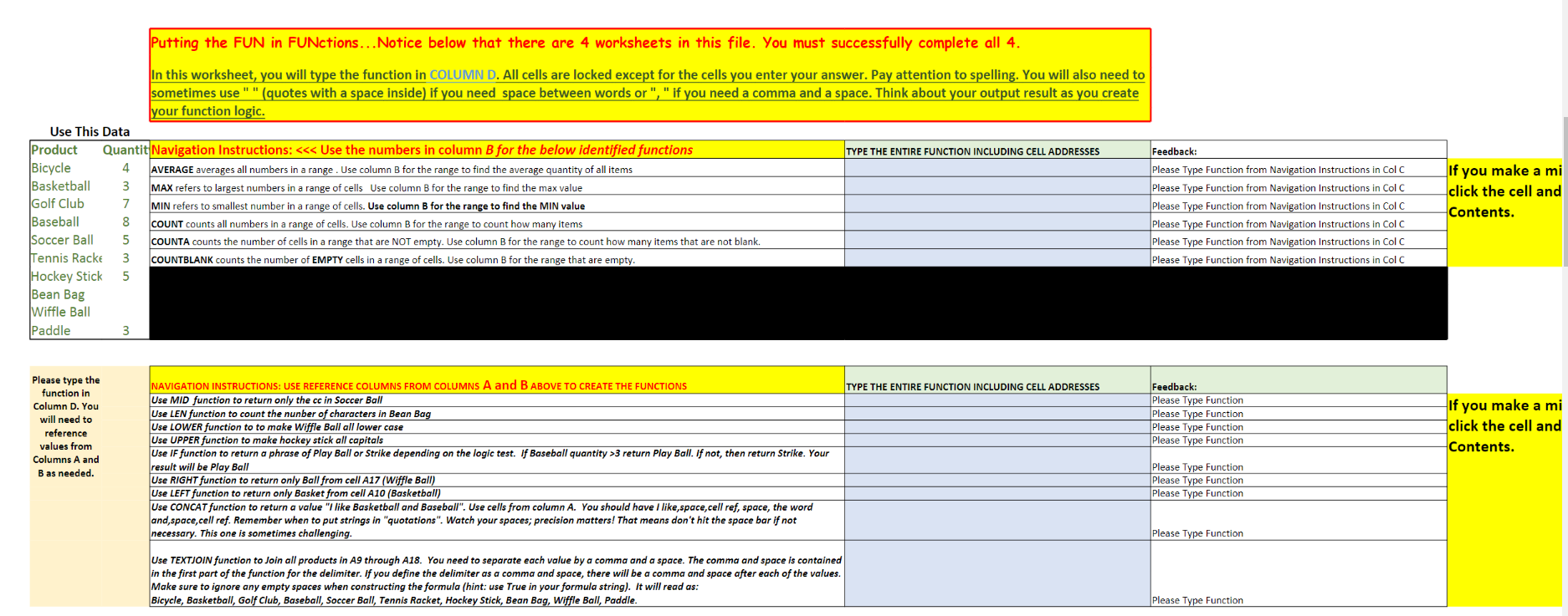 Solved Putting the FUN in FUNctions... Notice below that | Chegg.com