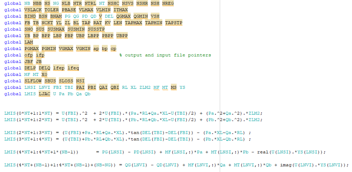 Solved The code below is small part of a MATLAB code, | Chegg.com