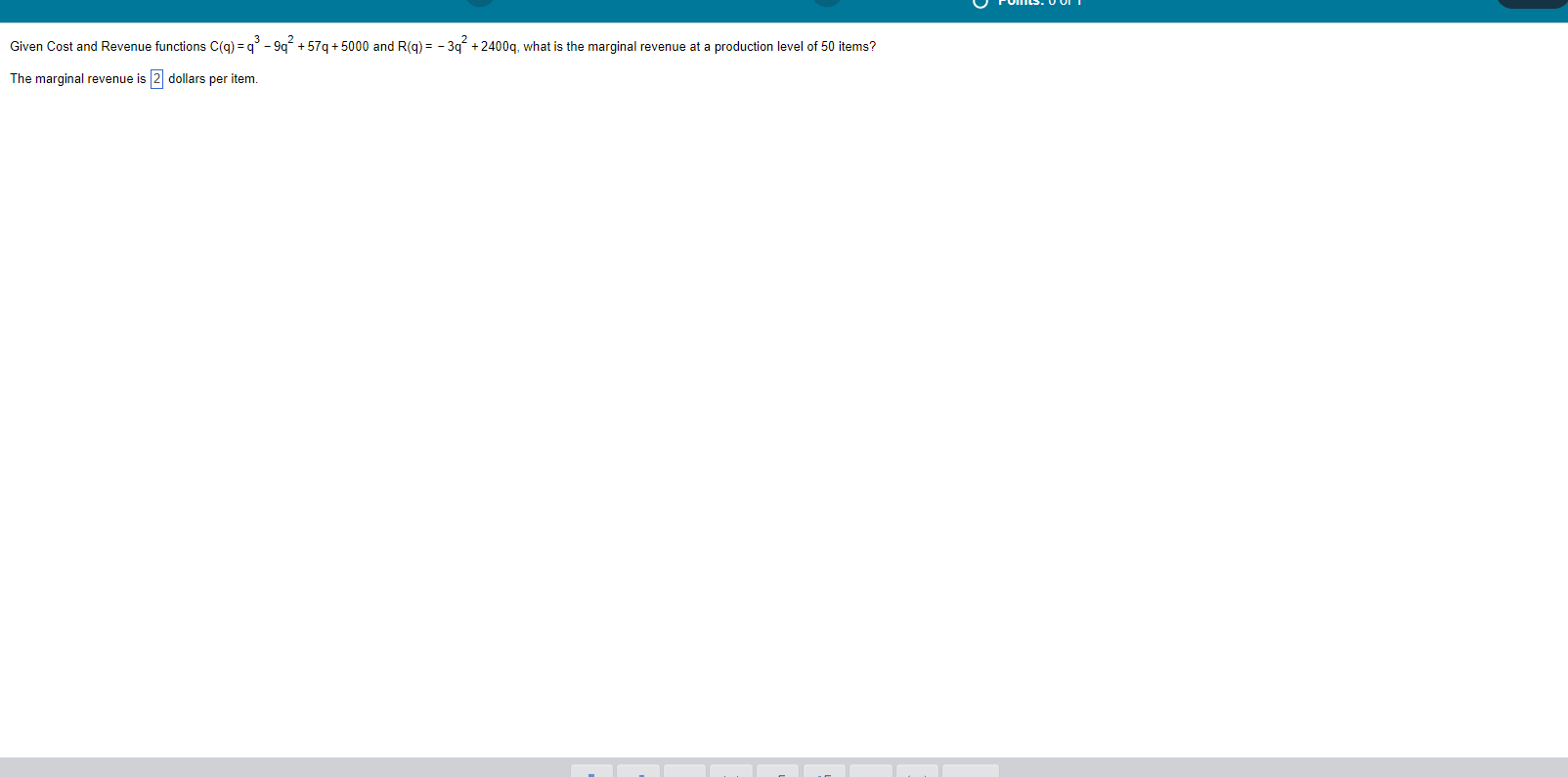 Solved Given Cost and Revenue functions C(q)=q3−8q2+56q+5000 | Chegg.com