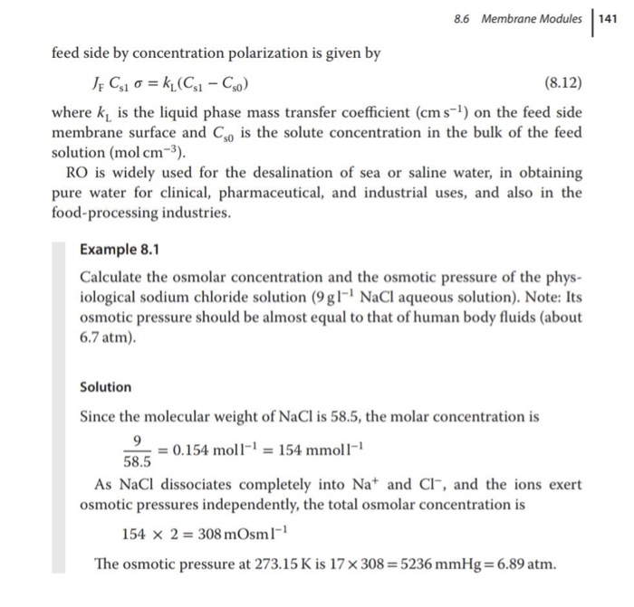 8.6 The apparent reflection coefficient (Cso Csp)/s | Chegg.com