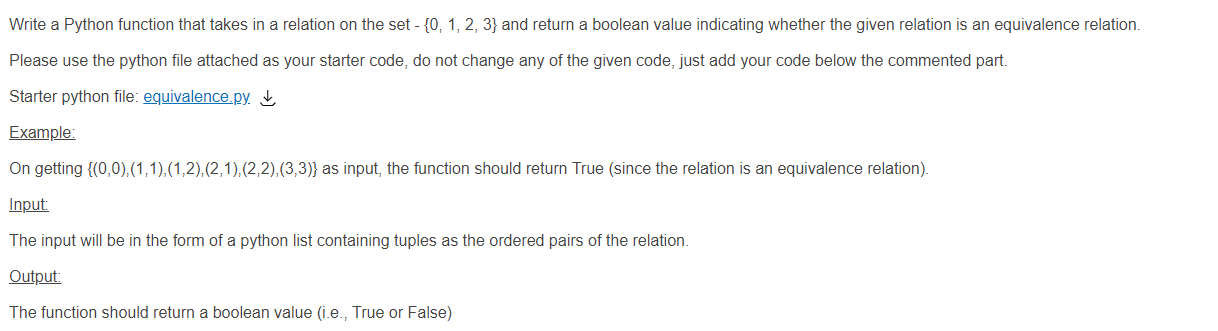 Solved Here is the Started code (don't change) Python class | Chegg.com