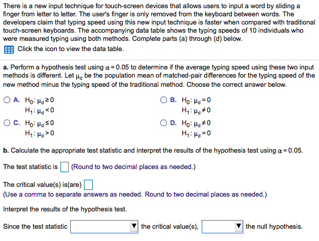 Solved There is a new input technique for touch-screen | Chegg.com