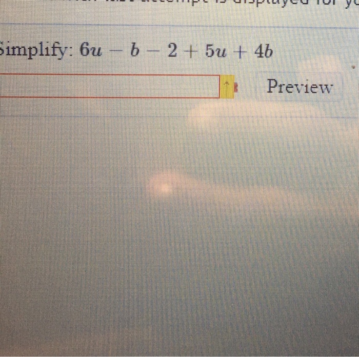 Solved Use the distributive property to simplify the | Chegg.com