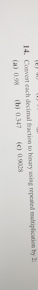 Converting Fractions To Decimals