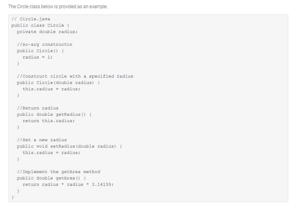 Solved 7.23 Ch. 7 Lab: Rectangle Lab Design a class named | Chegg.com