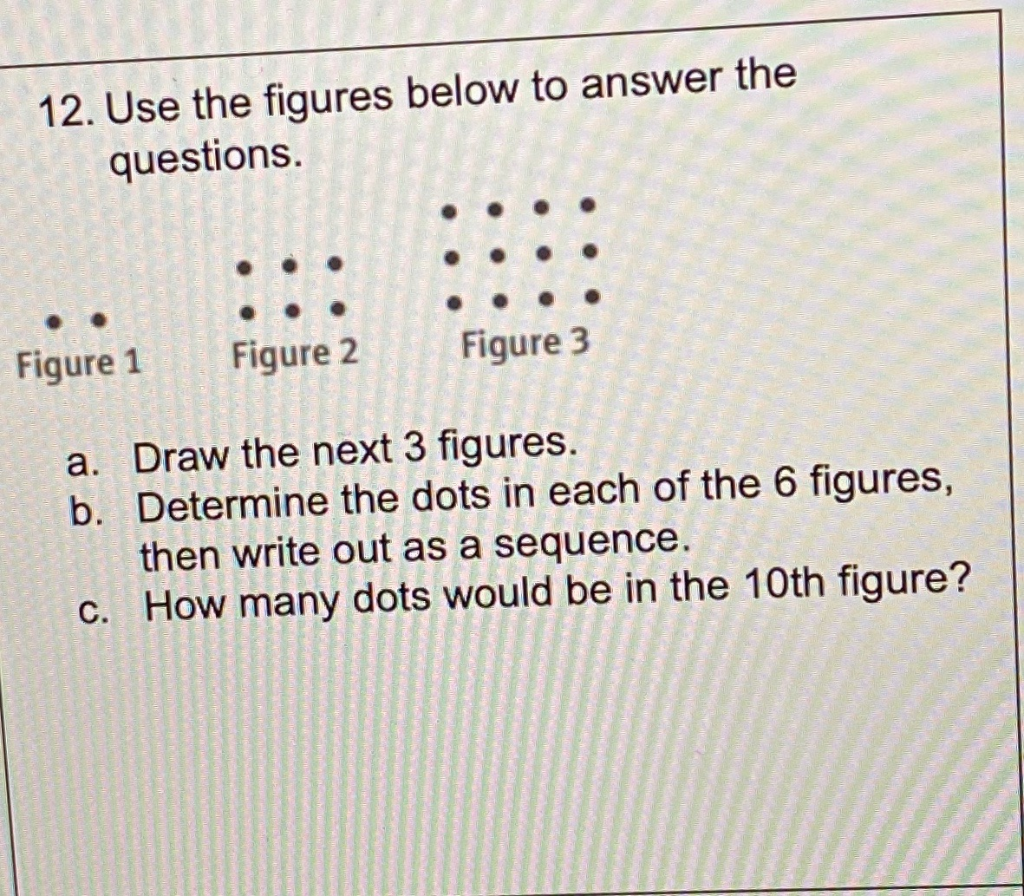 Solved 12. Use the figures below to answer the questions. | Chegg.com
