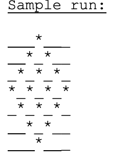 Solved C++ please 2B Design and implement a program to print | Chegg.com