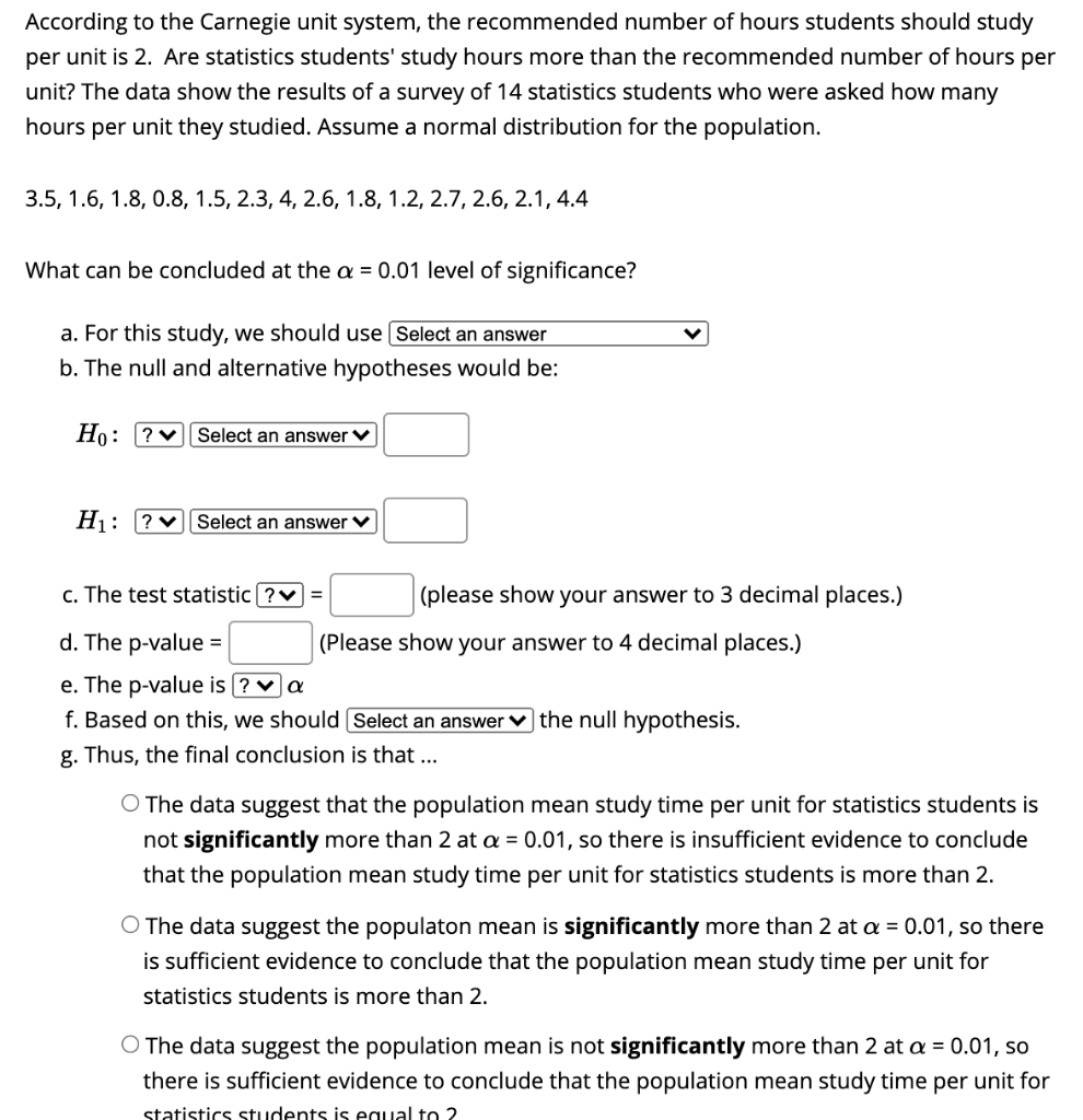 Solved According to the Carnegie unit system, the | Chegg.com
