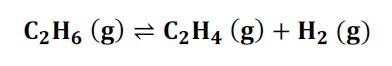 Solved Below is the decomposition reaction of ethane, A) | Chegg.com