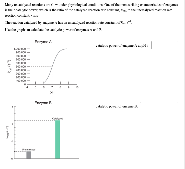 Solved The Reaction Catalyzed By Enzyme A Has An