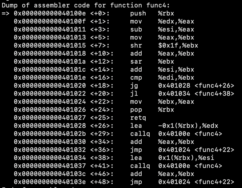 Binary Bomb Phase 4. Assembly x86. Find 2 numbers in | Chegg.com