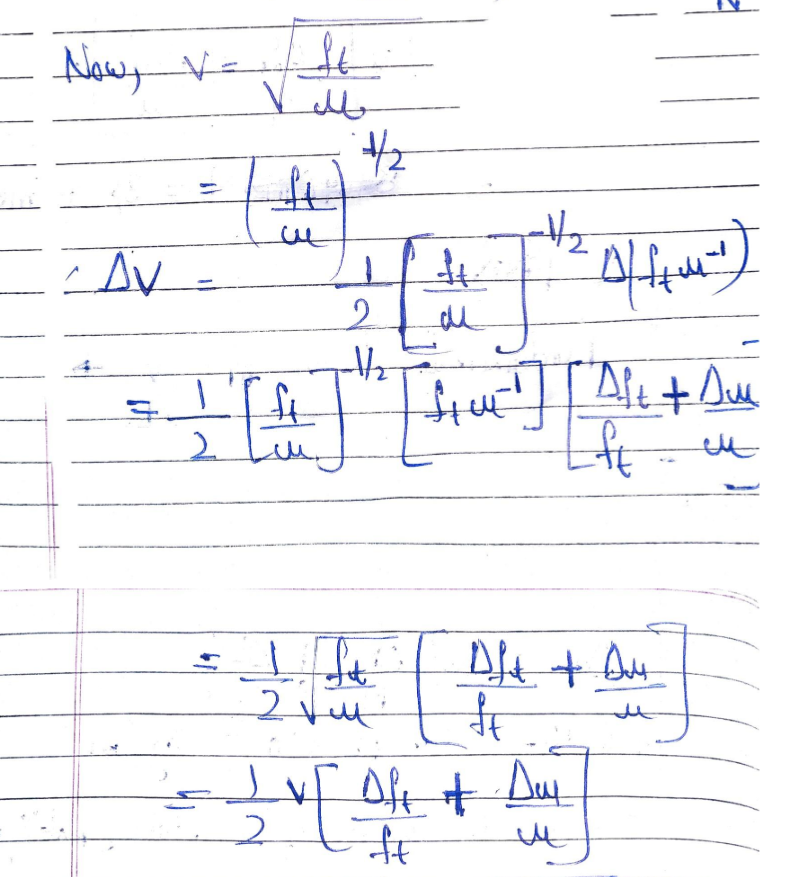 Solved Hi, I need to calculate the uncertainty of the | Chegg.com
