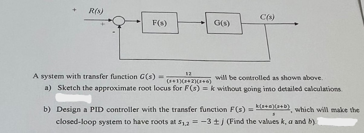 Solved A system with transfer function | Chegg.com