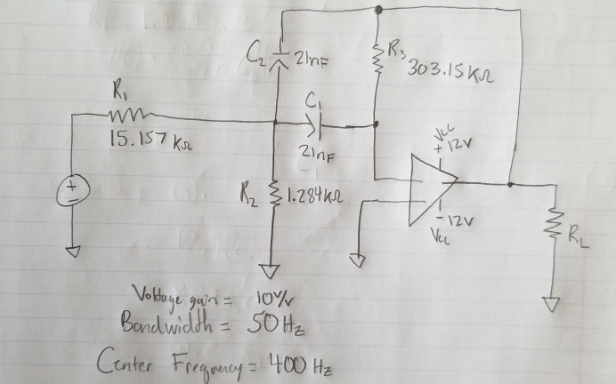 Please simulate the frequency response with LTspice. | Chegg.com