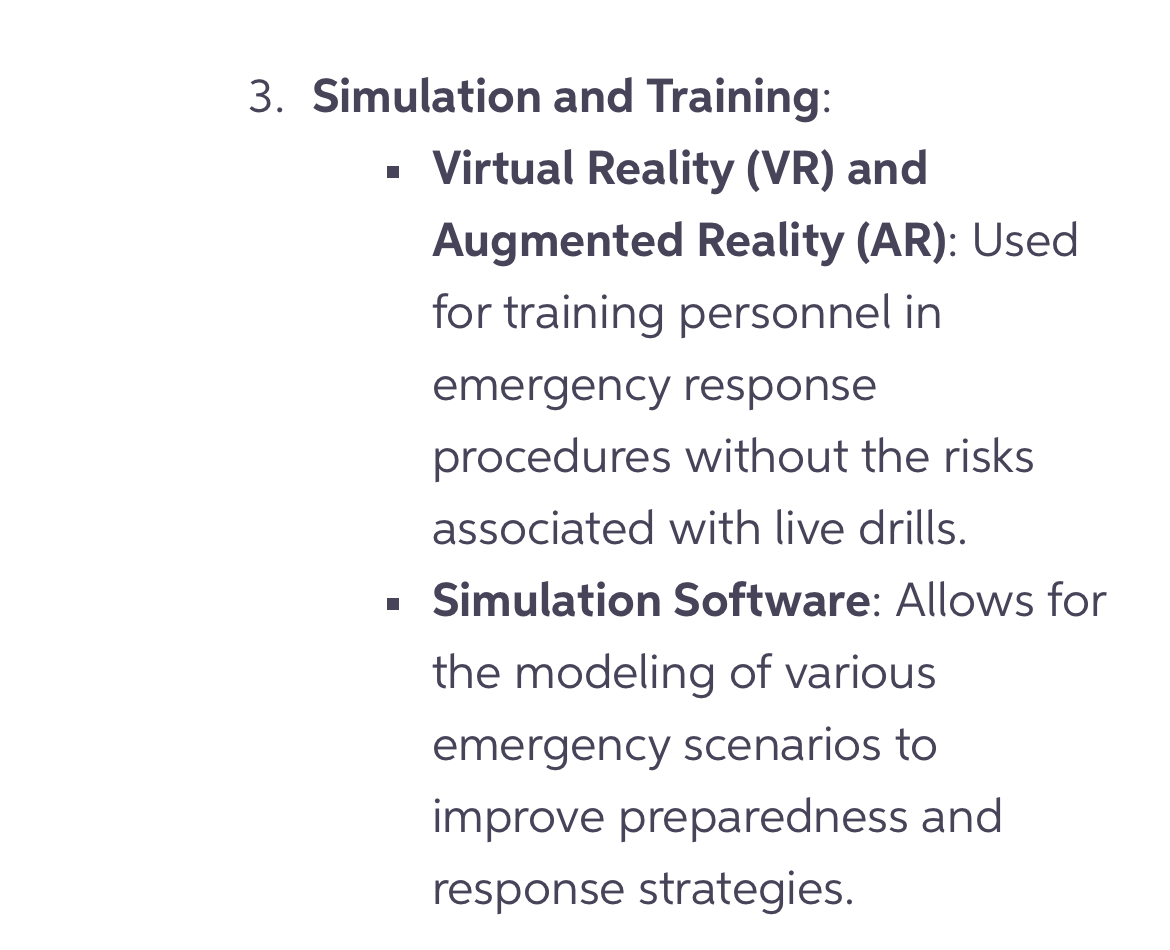 Solved Simulation and Training:Virtual Reality (VR) | Chegg.com
