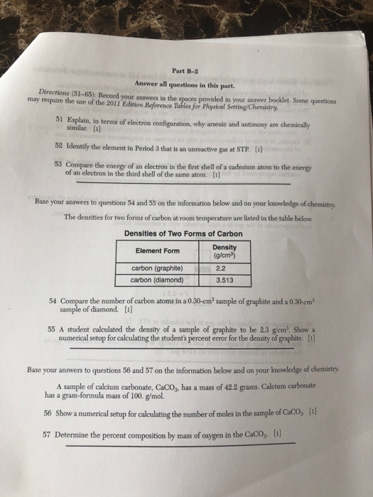 Solved Part B-2 Answer all questions in this part. | Chegg.com Solved Part B-2 Answer all questions in this part. | Chegg.com