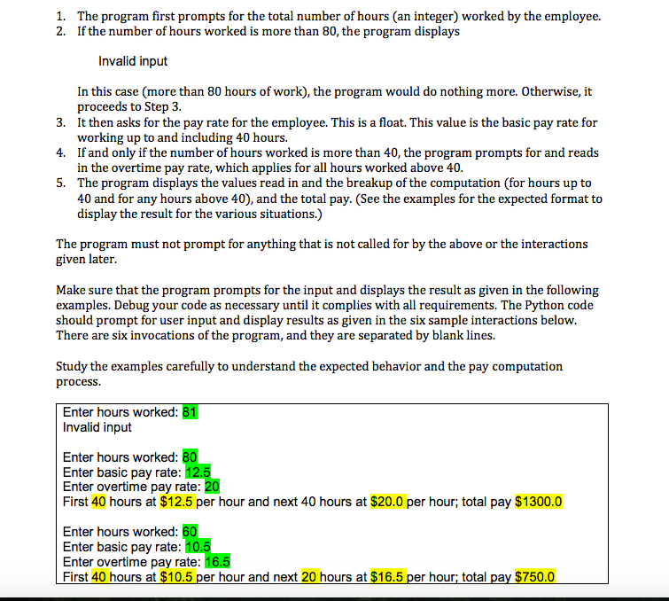 Solved 1. 2. The program first prompts for the total number | Chegg.com