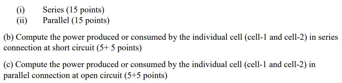 Solved Q3. Mismatch effect on module performance Consider | Chegg.com