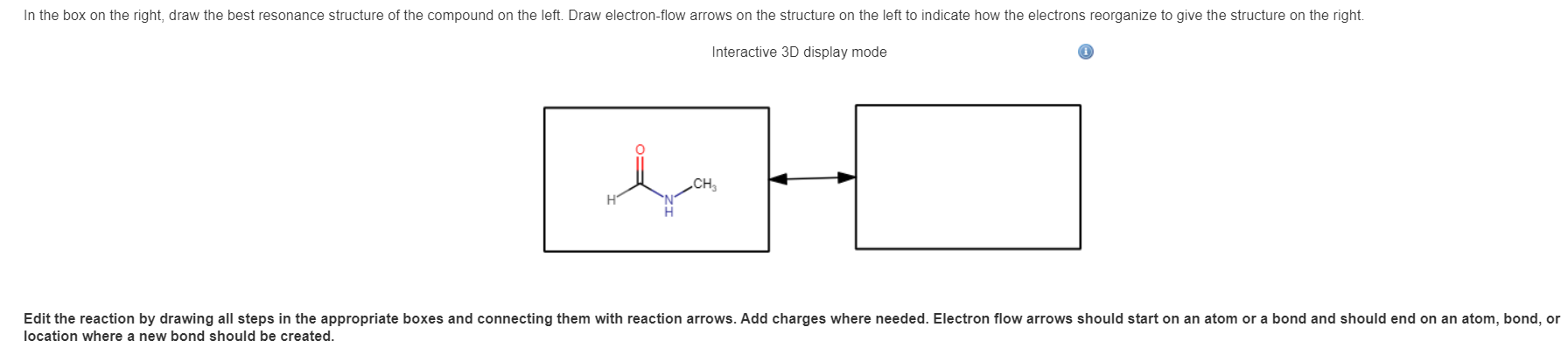 Solved In the box on the right, draw the best resonance | Chegg.com