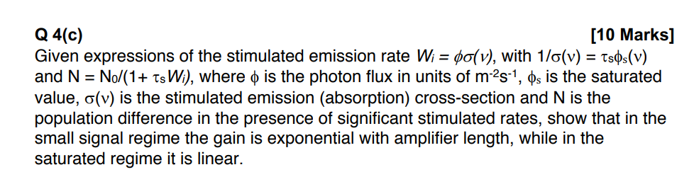 In a 3-level laser pumping scheme, the time-dependent | Chegg.com