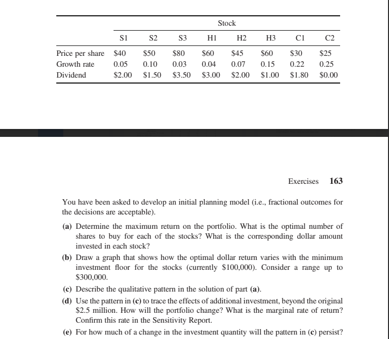 Solved PLEASE use EXCEL SOLVER (step by step), so show the | Chegg.com