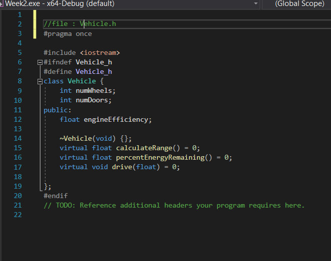 CST8219 – C++ Programming Lab 7 Steps: Take your | Chegg.com