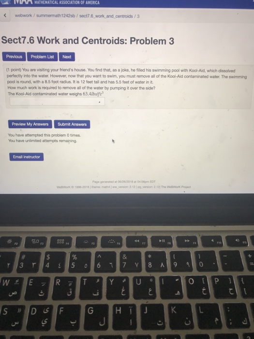 Solved VIT MATHEMATICAL ASSOCIATION OF AMERICA | Chegg.com
