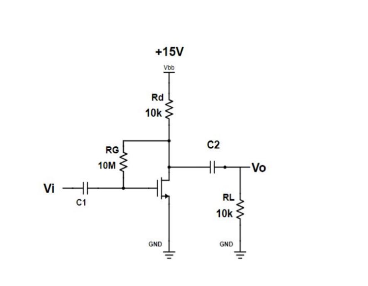 Solved The figure below shows a discrete-circuit | Chegg.com