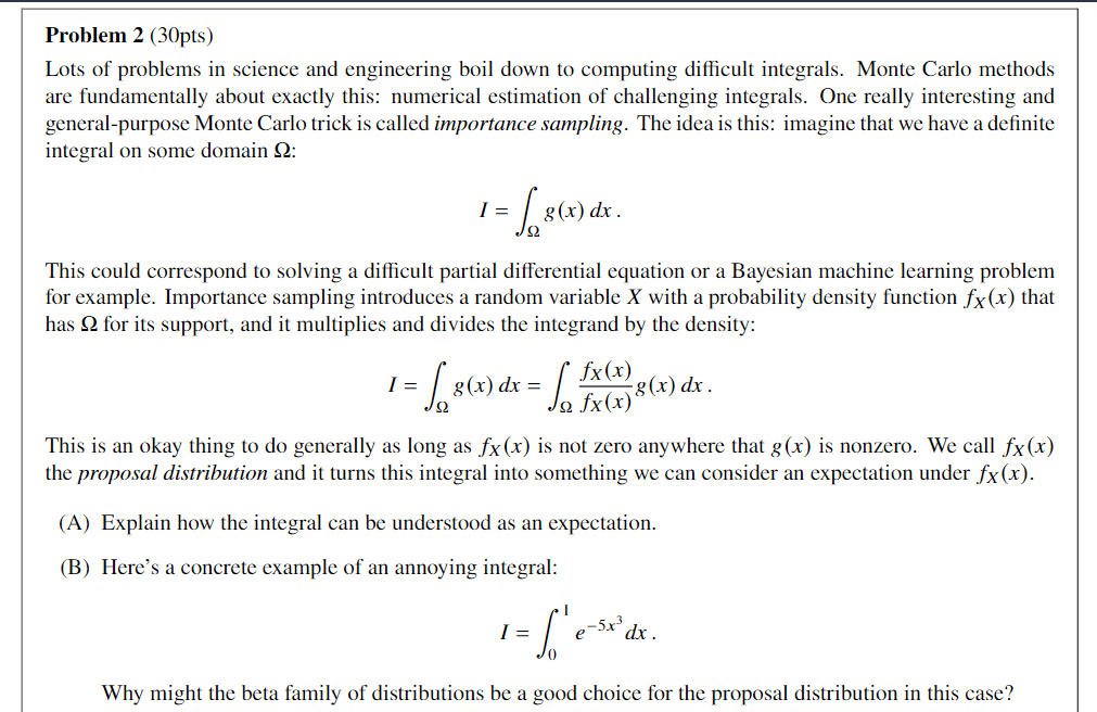 Solved Problem 2 (30pts) Lots of problems in science and | Chegg.com