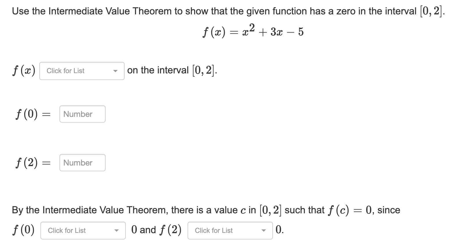 Solved Use the Intermediate Value Theorem to show that the | Chegg.com