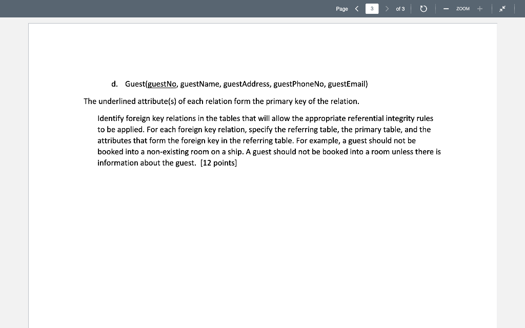 Solved Please submit your responses as a Microsoft Word | Chegg.com