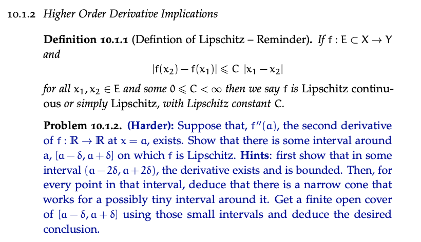 Solved 10.1.2 Higher Order Derivative Implications | Chegg.com