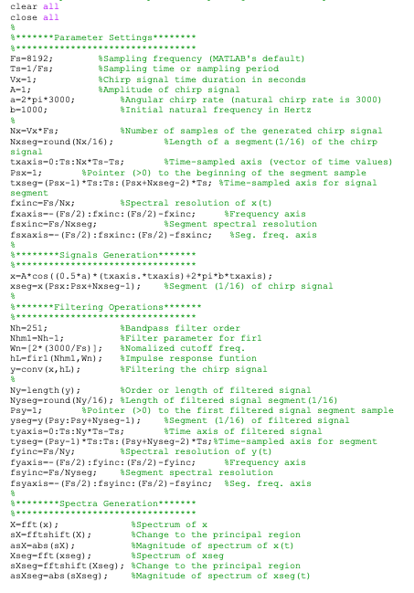 Change the code of the filter from a low-pass filter | Chegg.com