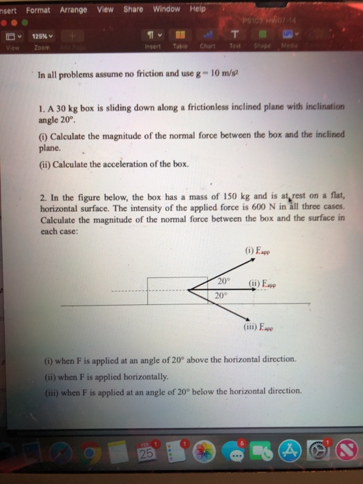 Solved nsert Format Arrange View Share Window Heip PS1 w | Chegg.com