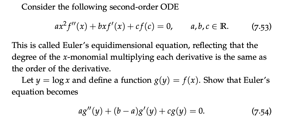 Solved Consider the following second-order ODE ax? F"(x) + | Chegg.com