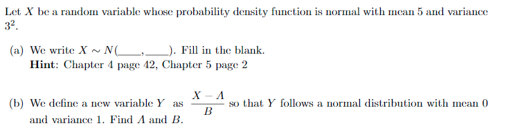 Solved Let X be a random variable whose probability density | Chegg.com