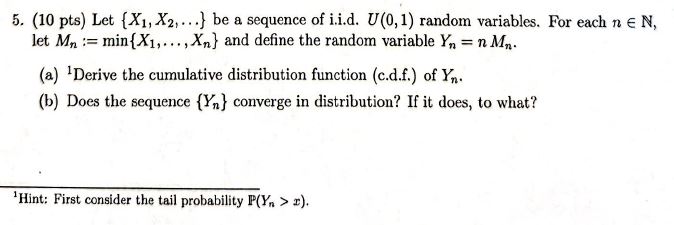 Solved (10 ﻿pts) ﻿Let {x1,x2,dots} ﻿be a sequence of | Chegg.com
